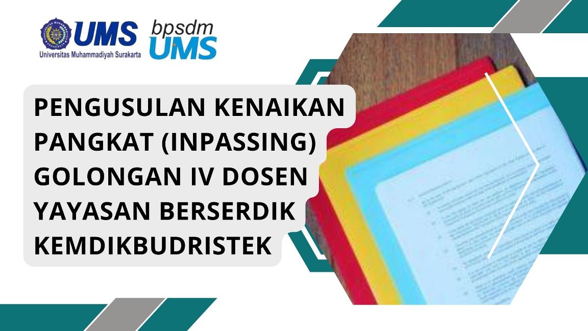 Pengusulan Kenaikan Pangkat (Inpassing) Golongan IV Dosen Yayasan ...
